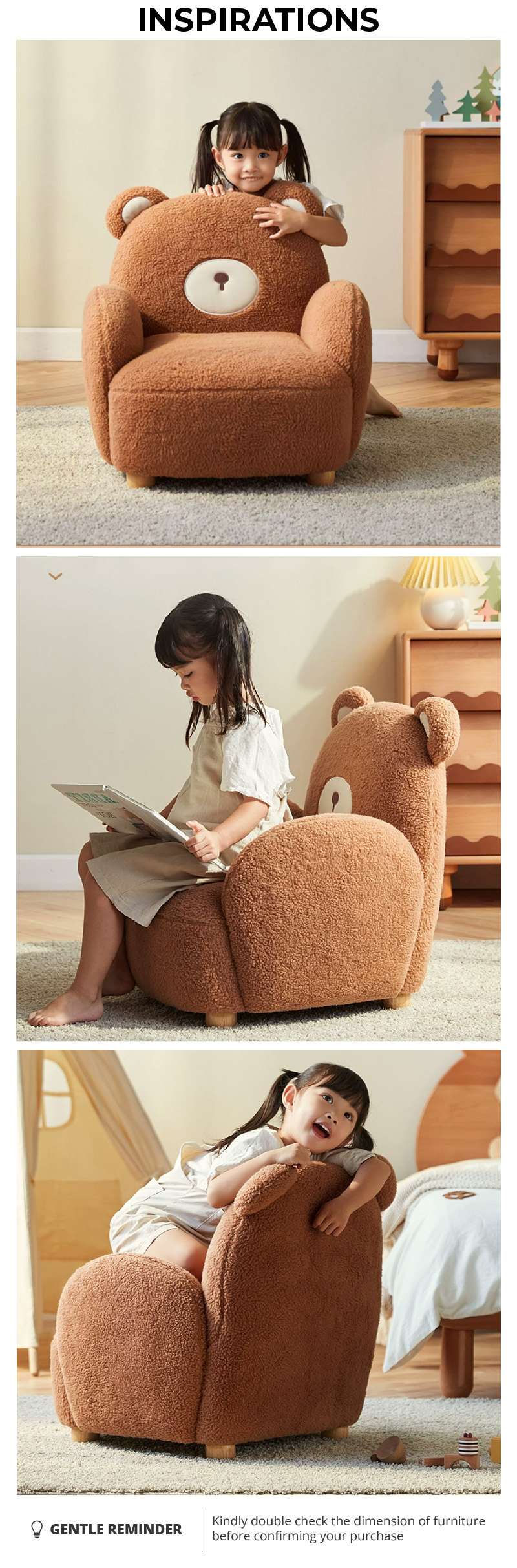 Kuma Bear Kids Chair | MUMU Living