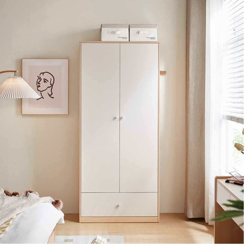 Wanda 2 Doors Wardrobe (0.80m) | MUMU Living