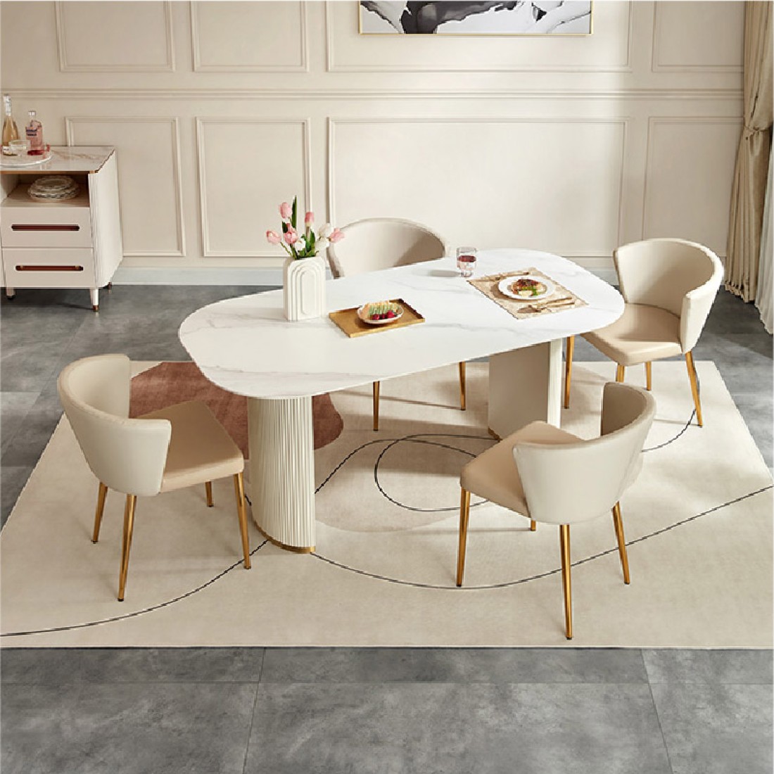 Athena Dining Set of 4 | MUMU Living