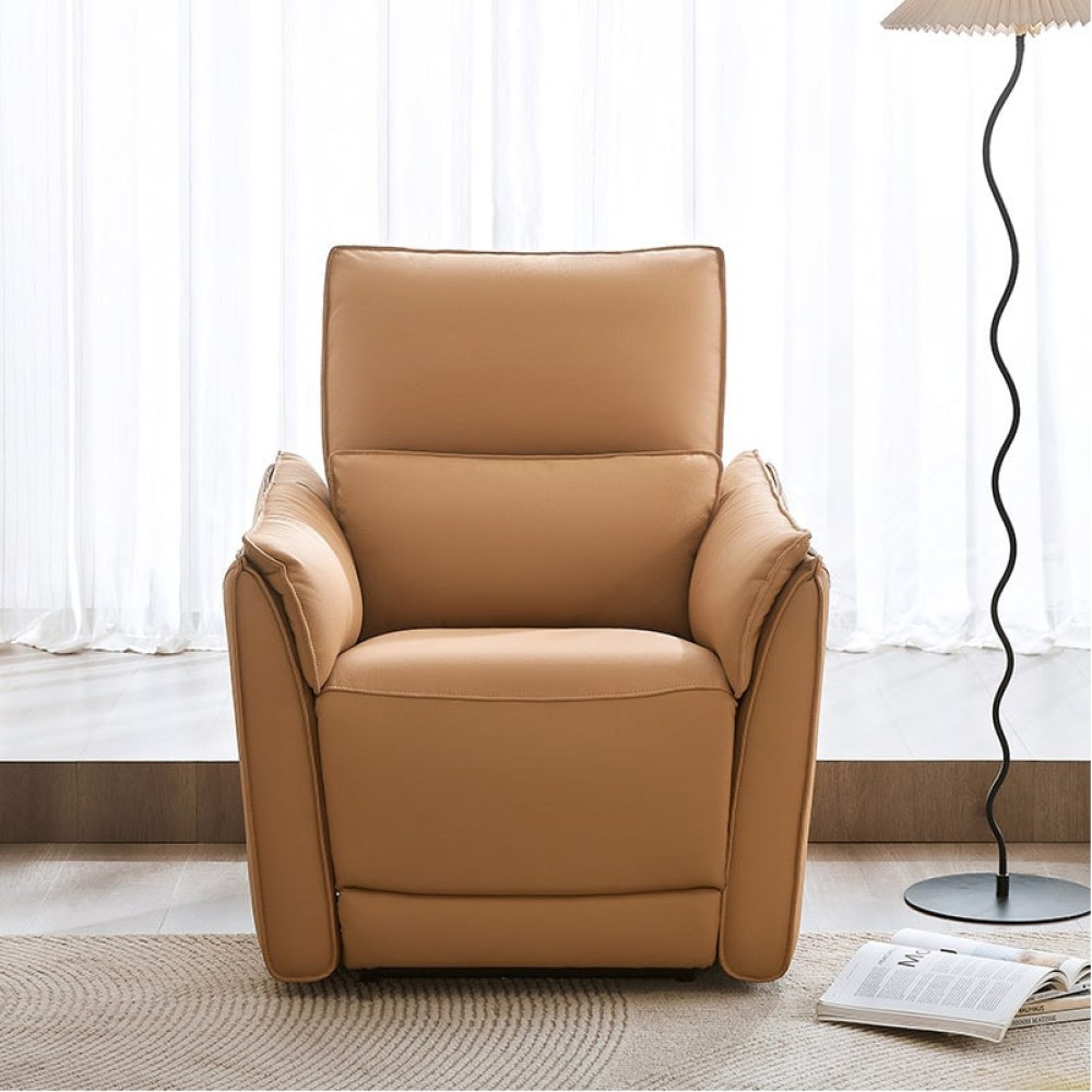 Arabell Leather Electric Recliner Armchair | MUMU Living