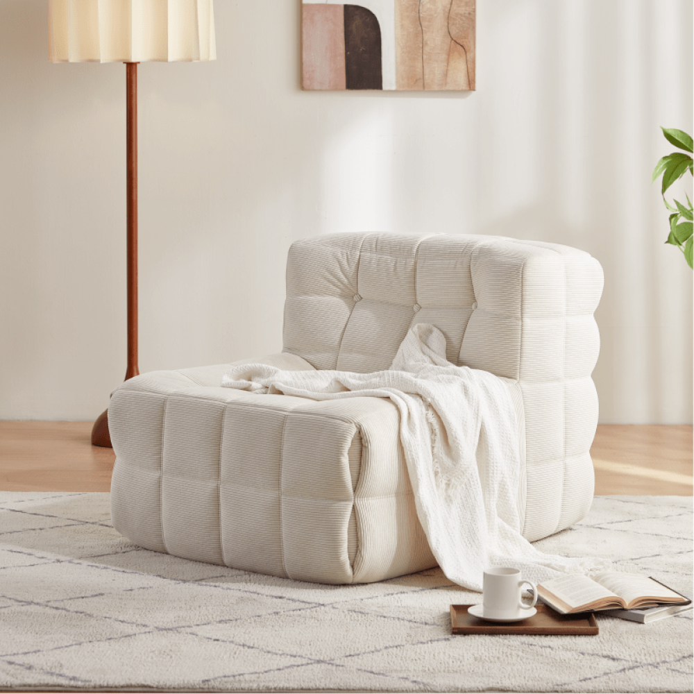 Waffle Modular Armchair in a Box (0.85m) | MUMU Living
