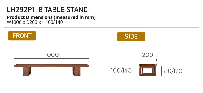 Mia Walnut Solid Wood Smart Height Adjustable Study Table ...