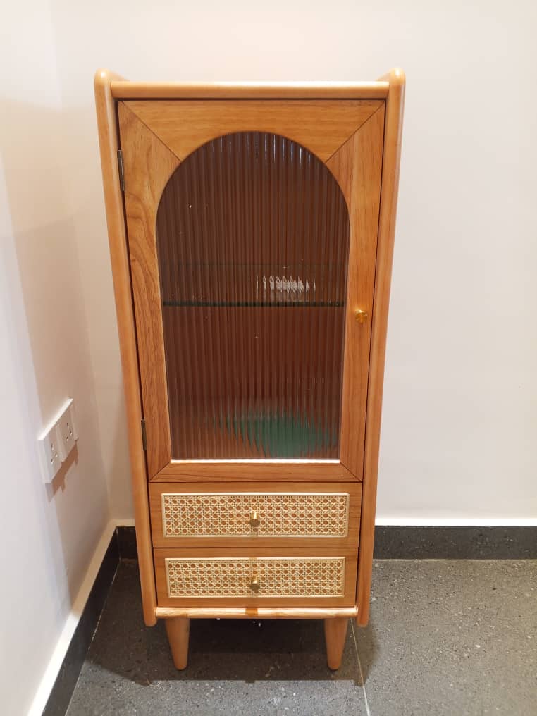 Ruka Tall Side Cabinet (0.40m) | MUMU Living